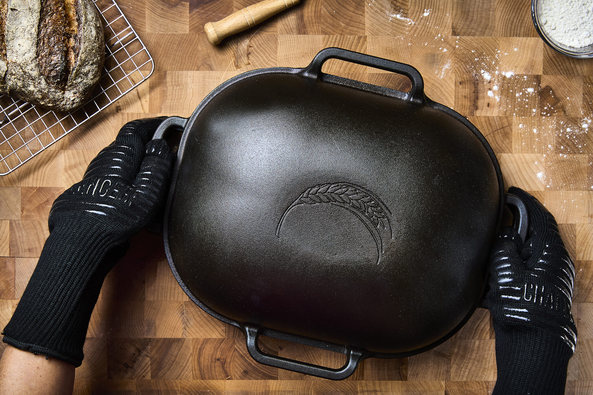 Reinforced Oven Gloves - Challenger Breadware